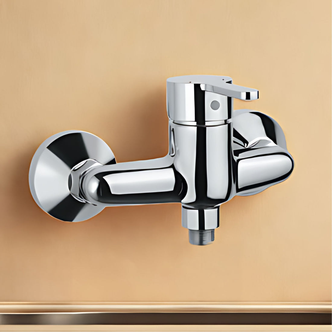 Rocio Smart-Safe Single Lever Washing Machine Mixer | Auto Cutoff Safe